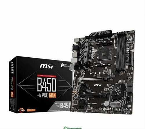 Материнская плата MSI B450-A Pro Max