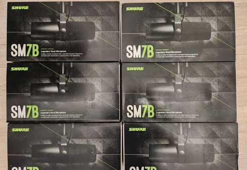 Микрофон Shure sm7b 4 шт