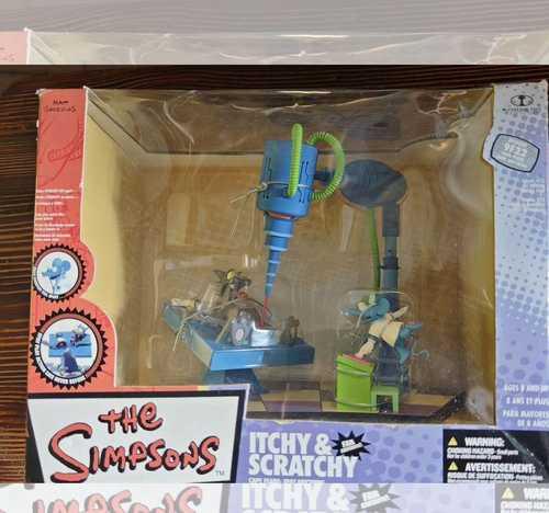 The Simpsons Itchy & Scratchy Cape Feare McFarlane