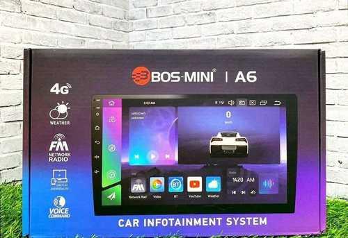 Android магнитол BOS-mini А6 6/128Gb Sim+4G