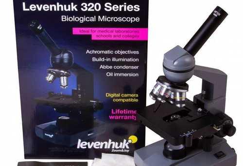 Микроскоп Levenhuk 320 base, монокулярный