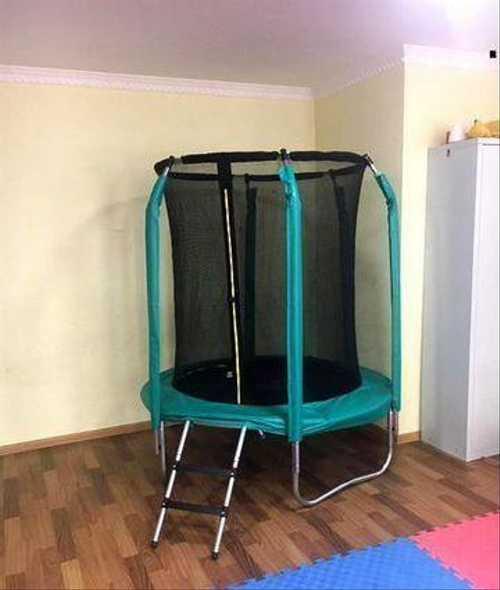 Батут с сеткой