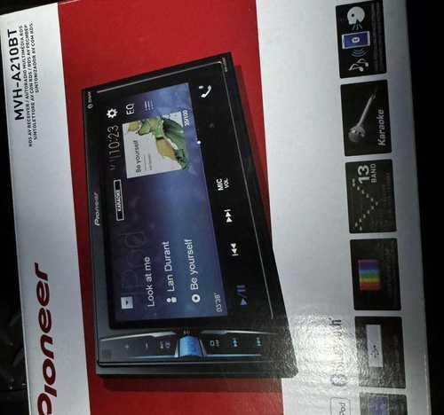 Магнитола 2 din pioneer avh-a210bt