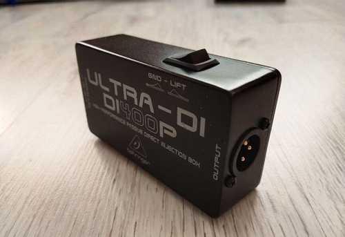 Behringer Ultra-DI DI400P Пассивный ди-бокс