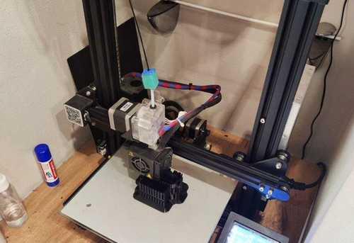 3D принтер creality Ender 3 с доработками
