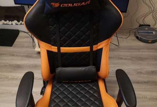 Игровое кресло cougar armor one оранжевое