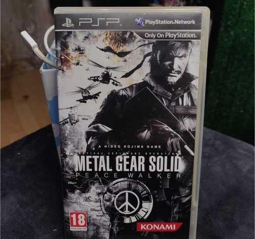 Игра Metal Gear Solid: Peace Walker PSP(EU)