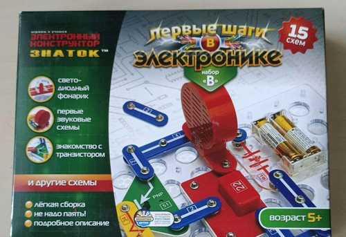 Электронный конструктор знаток