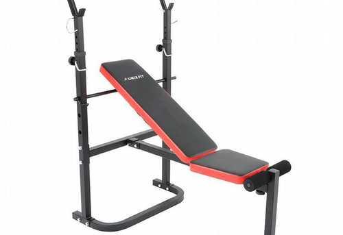 Скамья силовая со стойками unix Fit bench 120