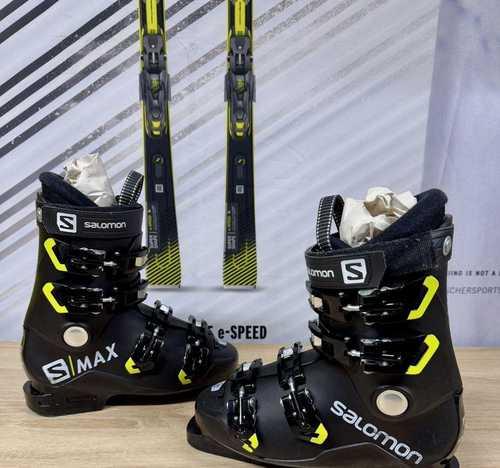 Горнолыжные ботинки 24-24.5 см Salomon S-Max детск