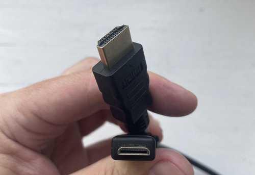 Кабель hdmi - mini hdmi, 0,5 m