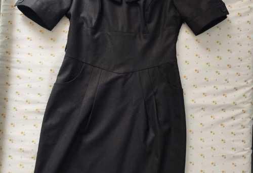 Платье футляр Sisline черное 42 идеал