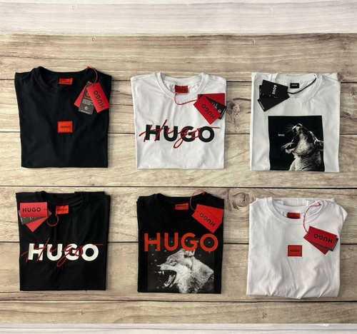 Футболка Hugo Boss хлопок LUX