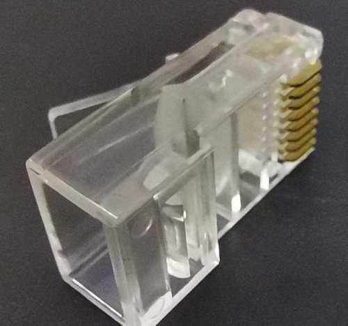 Коннектор RJ45 (8p8c) без экрана для UTP, 10 шт