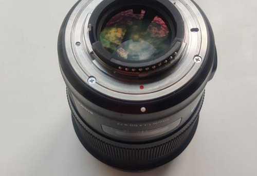 Объектив Sigma 50mm f/1.4 для Nikon