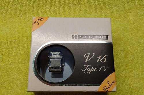 Картридж Shure V15 Type IV оригинал USA (1979 г.)