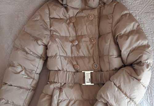 Пальто деми для девочки, размер (116) и (140 см)