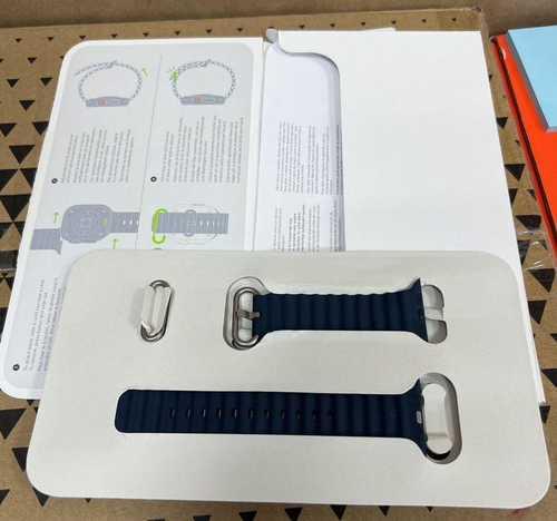 Ремешок apple watch blue ocean band ultra 2