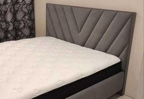 Кровать с мягким изголовьем К11, 180х200