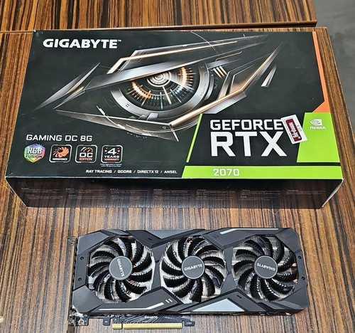 Видеокарта Gigabyte rtx 2070 gaming oc 8g