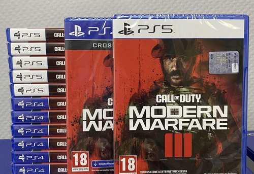 Диски PS4 и PS5 Call of duty Modern Warfare 3 lll