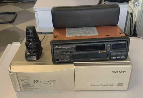 Магнитола Sony XR-U800RDS с CD-ченджером и пультом