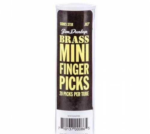Когти Dunlop 371R013 Brass Fingerpick Mini (20 шт)