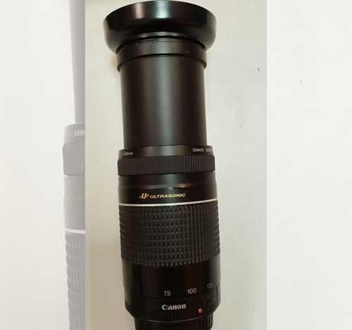 Объектив canon 75-300 ultrasonic