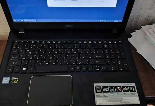 Ноутбук Acer с core i5 6200u и gtx950m