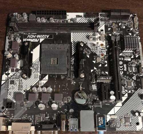 Материнская плата ASRock A320m hdv