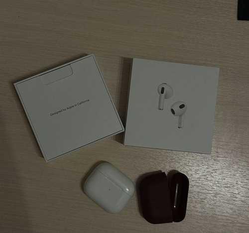 Беспроводные наушники apple airpods 3