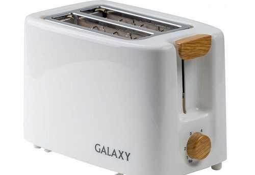 Тостер Galaxy GL 2909, белый, коричневый