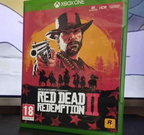 Диск Xbox One Red dead redemption 2