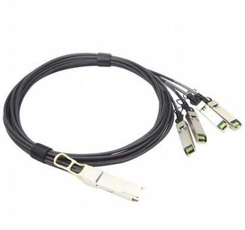 Модуль qsfp+ 40G Breakout DAC 4xSFP+ 1м