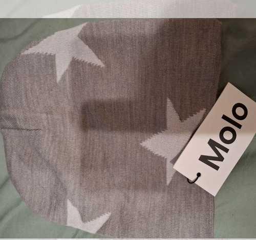 Molo шапка 10-16 colder gray новая