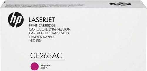 Картридж HP LaserJet ce263ac. Пурпурный. Оригинал