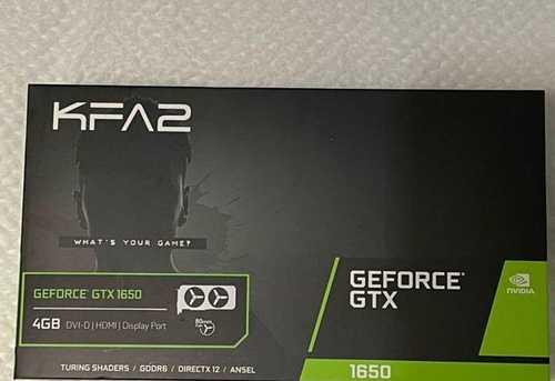 KFA2 GeForce GTX 1650 X Black 4гб