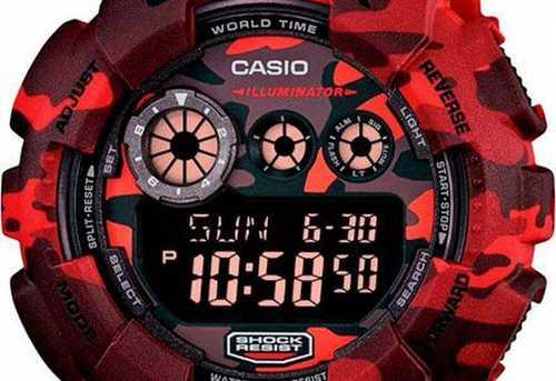 Новые оригинальные часы Casio G-shock GD-120CM-4ER