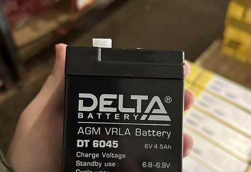 Delta battery DT 6045