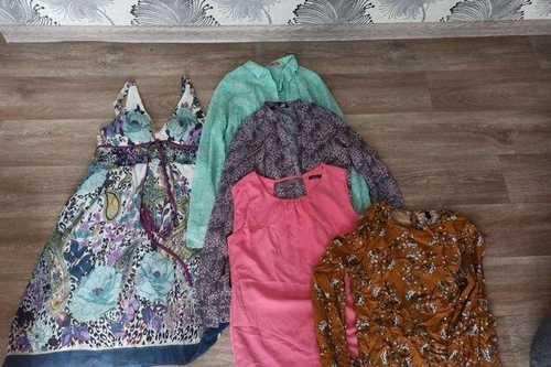 Женская одежда пакетом, платье, блузка,блуза 42-44