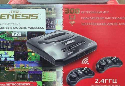 Sega Genesis 300 игр беспроводные джойстики