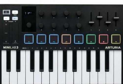 Arturia MiniLab 3 Black новая