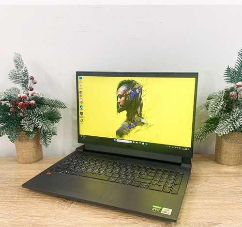 Игровой ноутбук Dell 165Hz/Core i7/RTX 3060/16/512