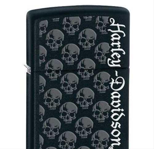 Зажигалка Zippo - HD Skulls