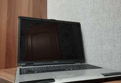 17" Toshiba Satellite P100-324, 64 ГБ, Core 2 Duo T7400, RAM 2 ГБ, GeForce Go 7900 0.5 ГБ