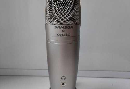 Студийный конденсаторный микрофон Samson C01UPro