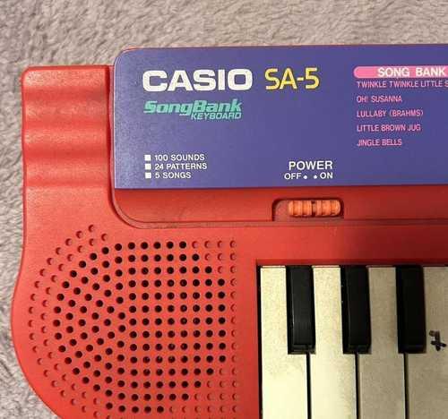 Детский синтезатор Casio SA-5