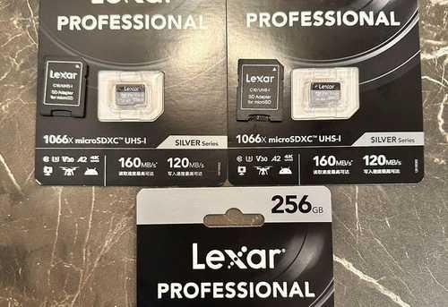 Карта памяти MicroSD Lexar 256gb