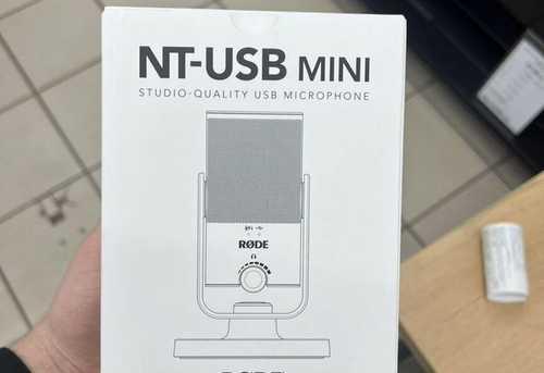 Студийный микрофон rode nt-usb mini
