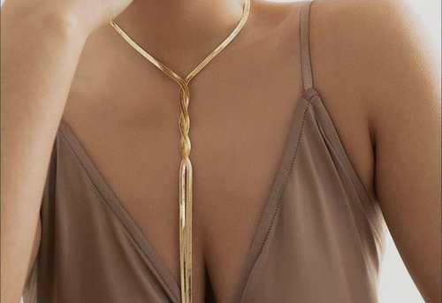 Ожерелье женское колье цепочка